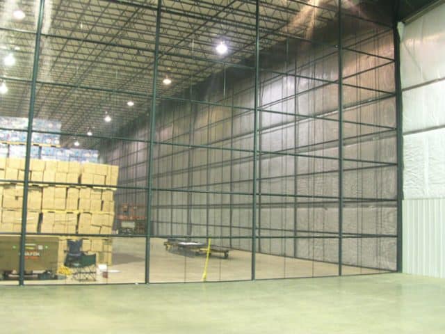 WireCrafters Style 840 Wire Partitions - Barron Equipment & Overhead Doors