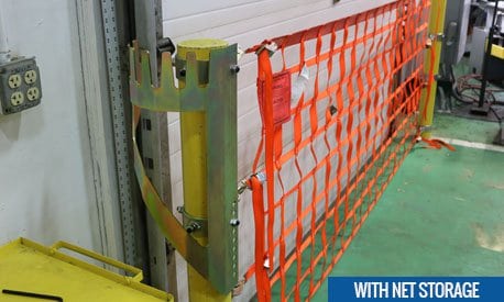U.S. Netting Existing Bollard Safety Net Package - Barron Equipment ...