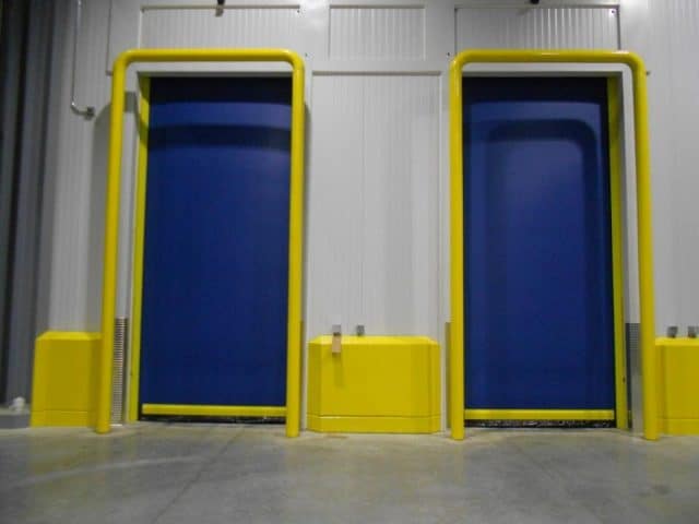 Turbo-Seal Insulated High Speed Doors for Cold Storage
