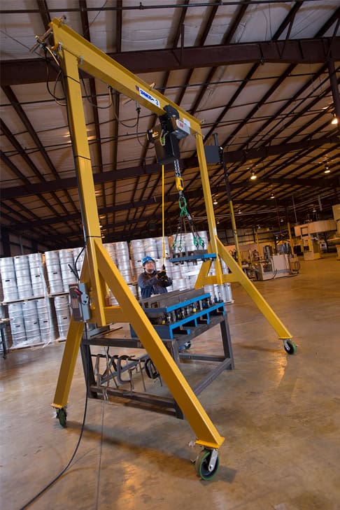 Spanco A-Series Gantry Cranes - Barron Equipment & Overhead Doors