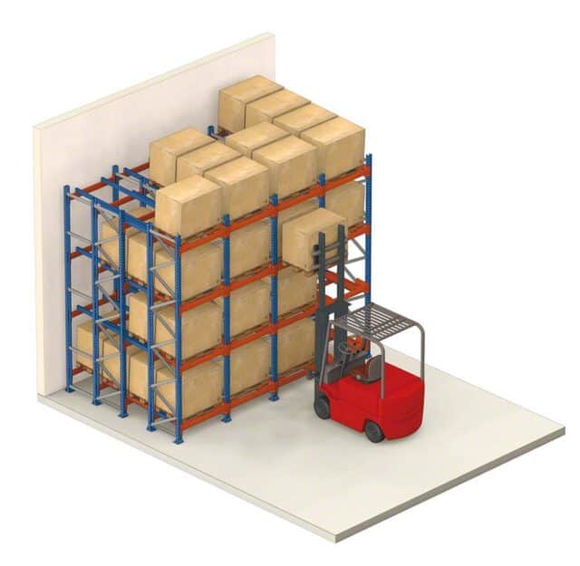 Push Back Racking Systems - Barron Equipment & Overhead Doors