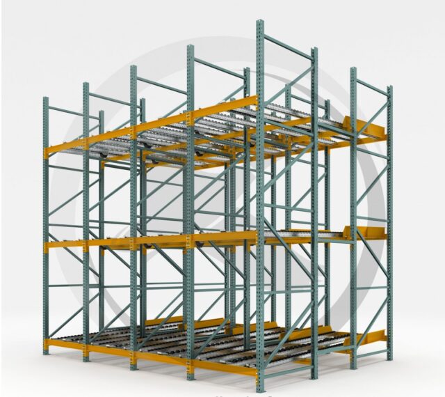 Magnum Wheel Pallet Flow Racking - Barron Equipment & Overhead Doors