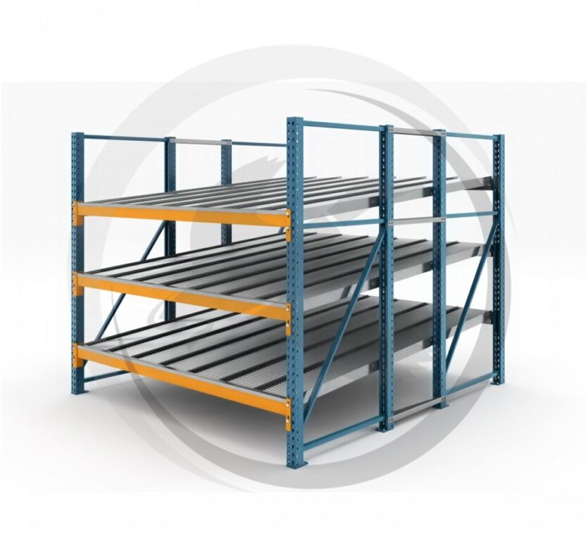 Cart-Trak Carton Flow Racking - Barron Equipment & Overhead Doors