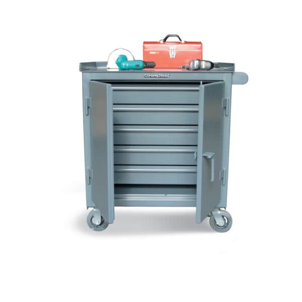 Maintenance Tool Cart with Drawers and Bins - Barron Equipment ...