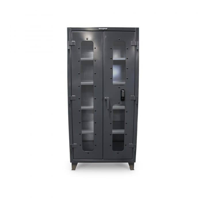 Clear View Storage Cabinet with 3 Shelves - Barron Equipment