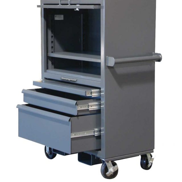 Utility Job Box with Slide Out Bottom Tray - Barron Equipment ...