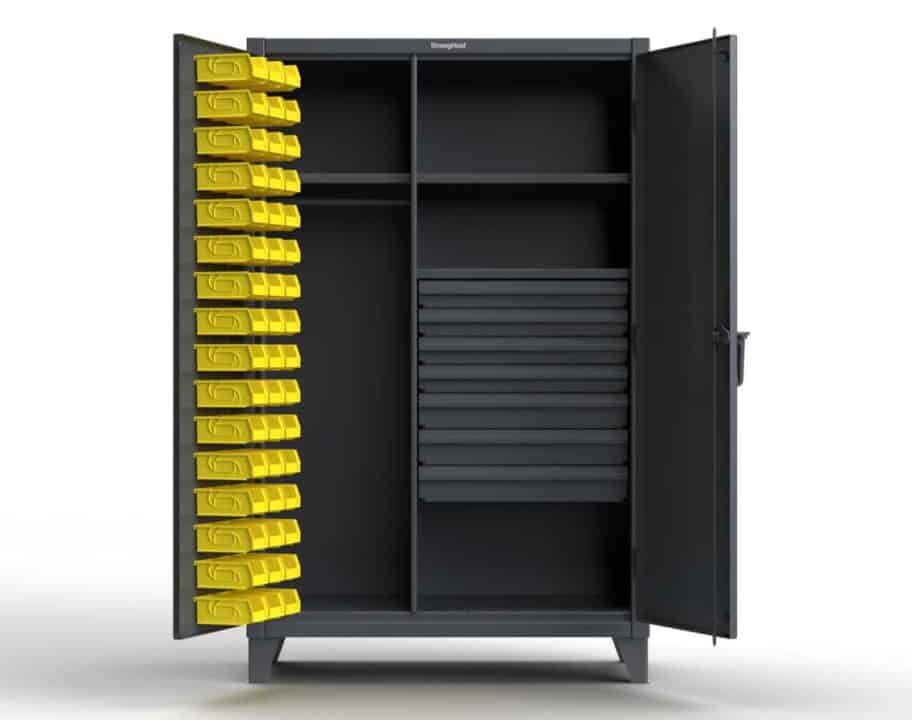 Bin Storage Cabinets - Barron Equipment & Overhead Doors