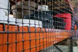 Plastic Rack Safety Netting - Barron Equipment & Overhead Doors