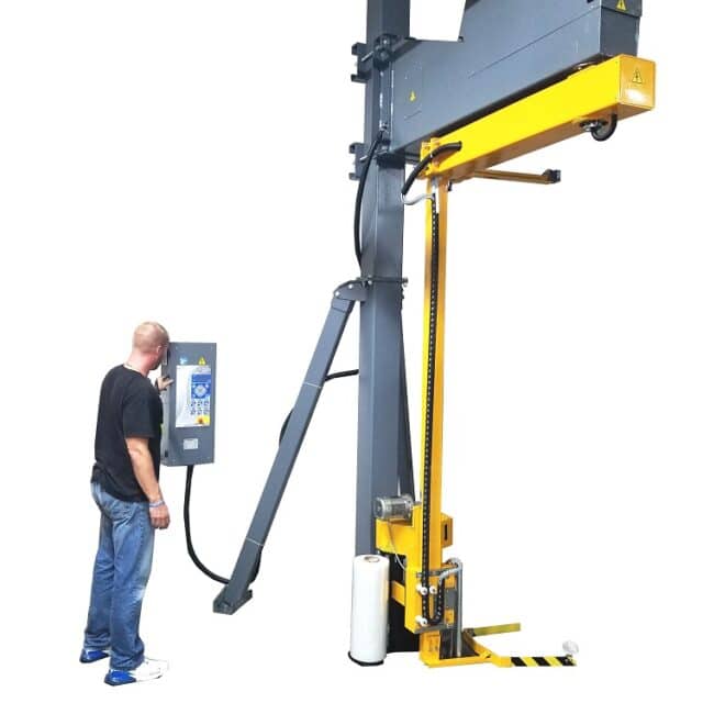1200UL Ultra Low Profile Stretch Wrap Machine | Pallet Wrappers | Barron