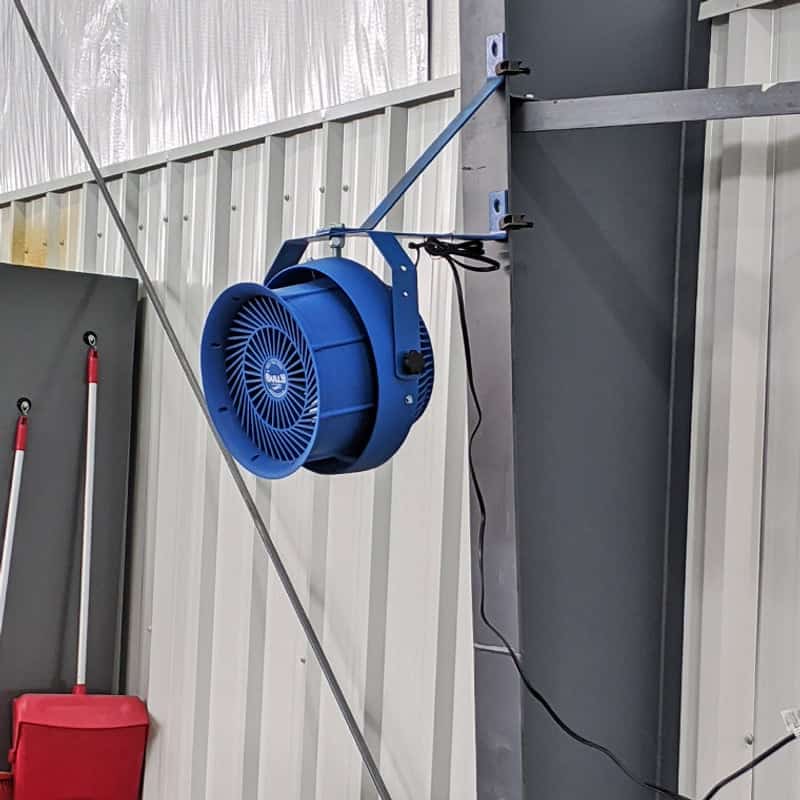 10" High Velocity Fan | Barron Equipment