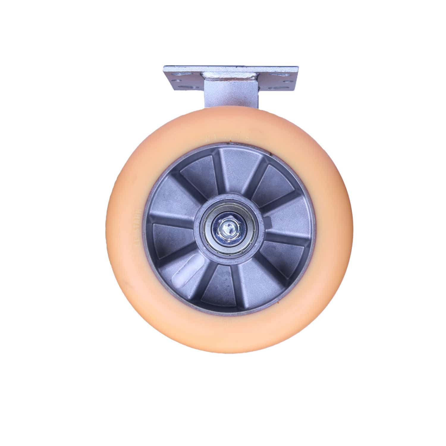 8 Inch Dual Wheel Kingpinless Rigid Caster with High Capacity ...