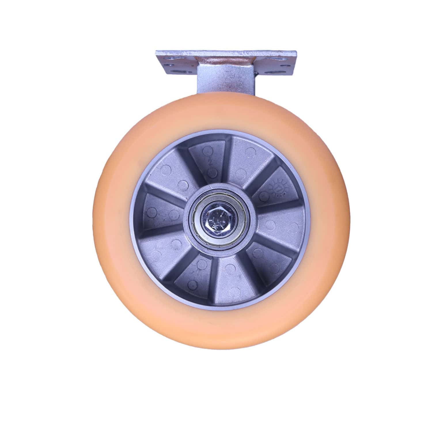 8 Inch Triple Wheel Kingpinless Rigid Caster with High Capacity ...