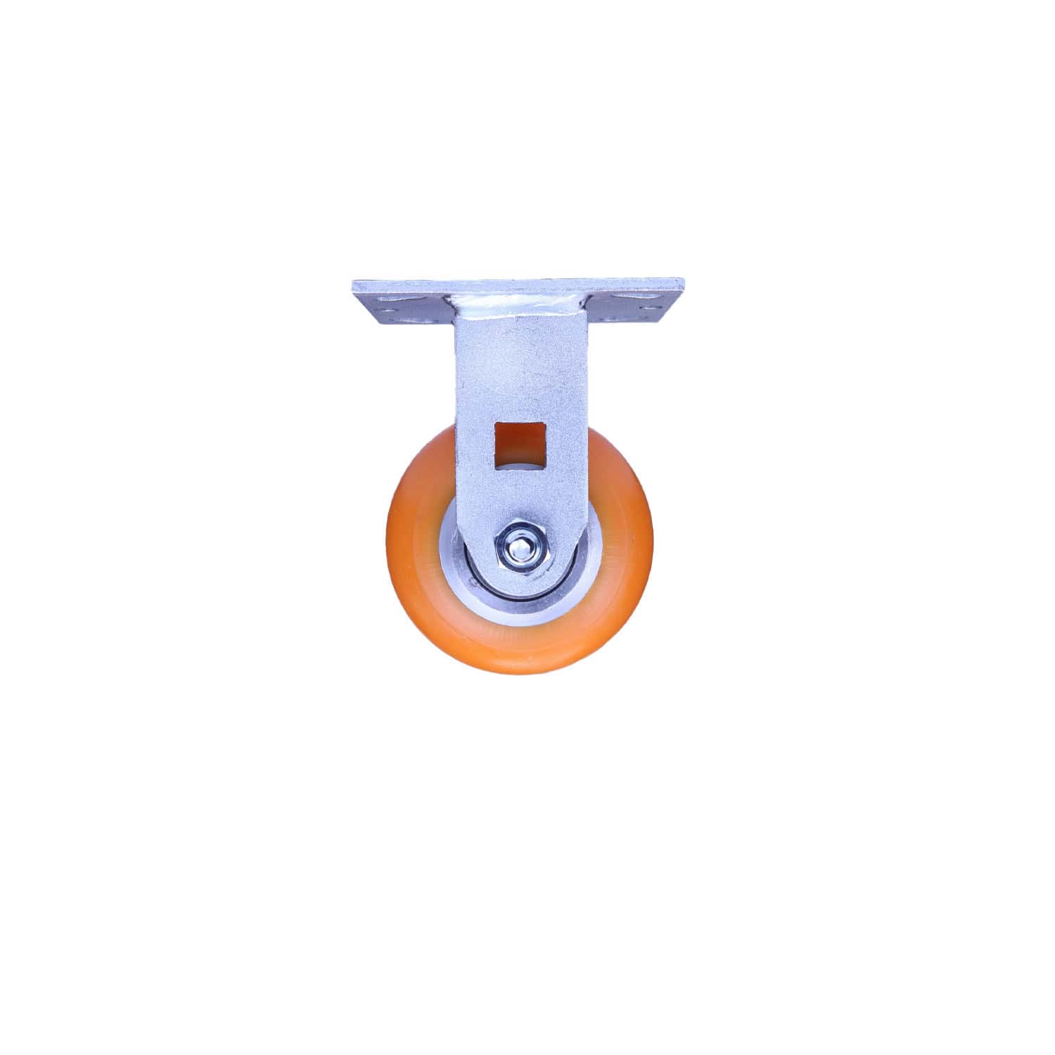 4 Inch Kingpinless Rigid Caster with Polyurethane Wheel - Barron ...