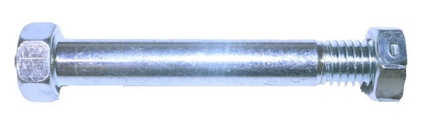 Zerk Caster Axle with Lock Nut - Barron Equipment & Overhead Doors