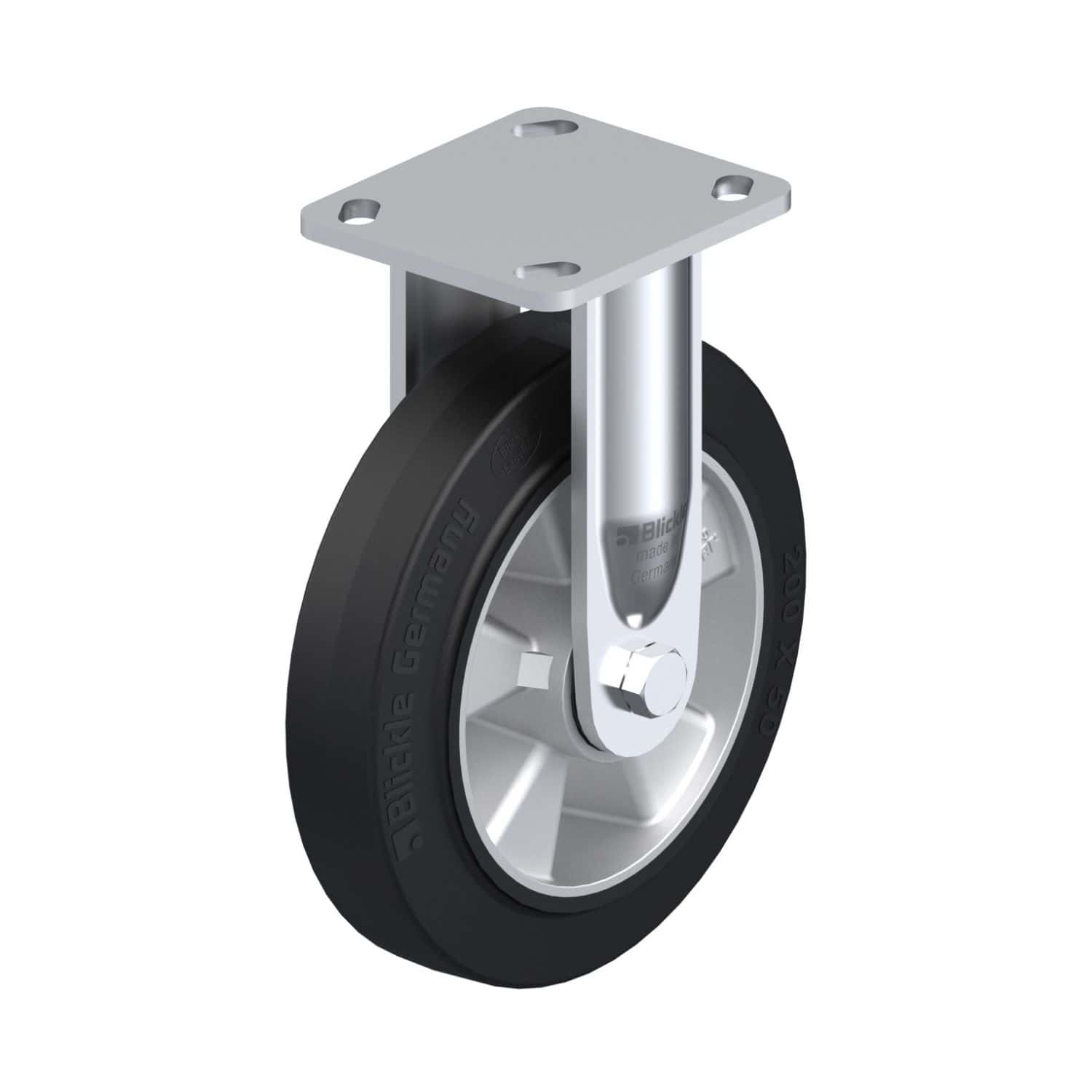 BEHS-ALEV 200K-14 Blickle Heavy Duty Rigid Caster