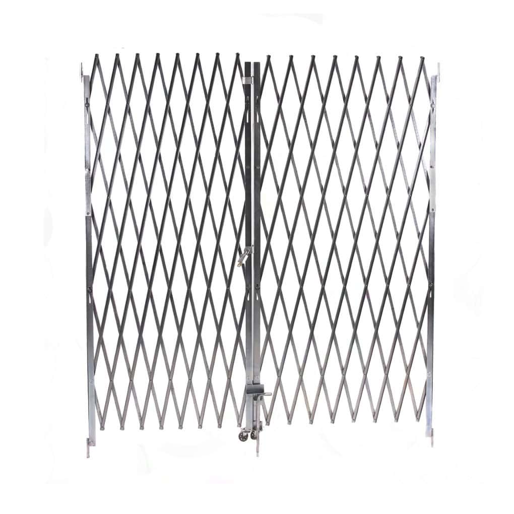 Heavy-Duty Pair Folding Security Gates | Barron Equipment