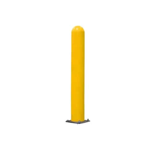 Base Plate Bollards with Bollard Covers - Barron Equipment & Overhead Doors
