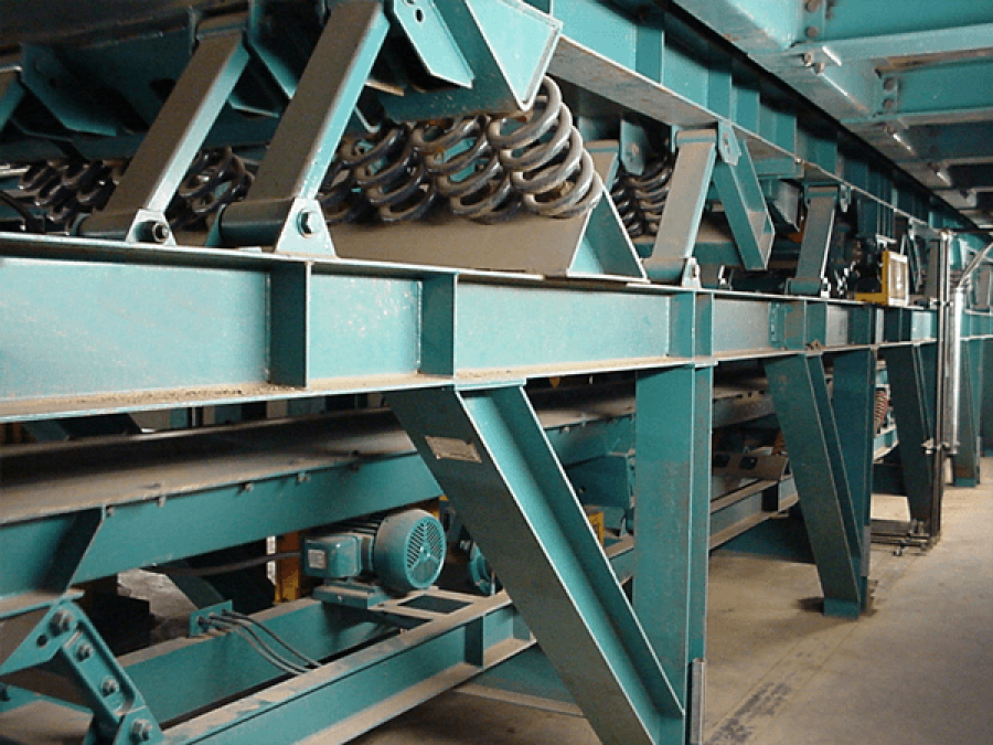 SYNCRO-COIL® Vibratory Conveyors - Barron Equipment & Overhead Doors