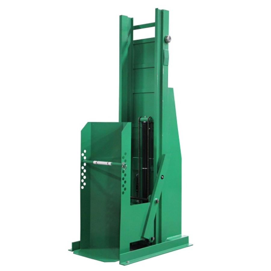 Dual Stage High Level Drum Dumper - Barron Equipment & Overhead Doors